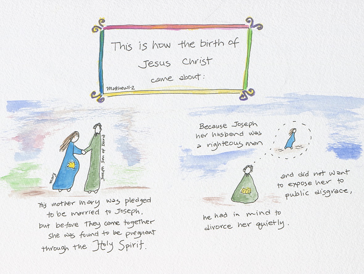 The Christmas Stories from Matthew and Luke – Debby Topliff